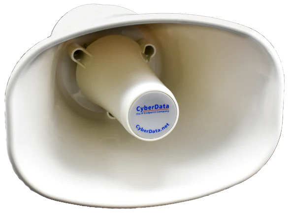 CyberData 011590 IP66 Analog Horn 25V/70V/8 Ohm (011590)