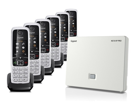 Gigaset N510IP Base Station and Gigaset C430H DECT Phone bundle - Six ...