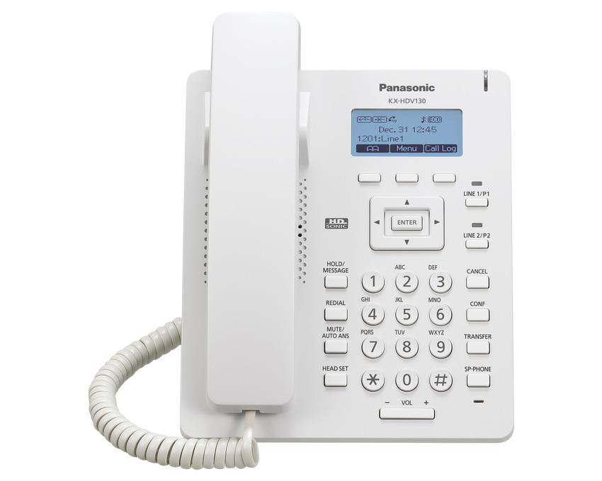 Panasonic KX-HDV130 IP Phone - White Reviews