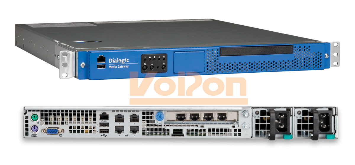 Dialogic 4000 4-port T1/E1 96/120 Channels Media Gateway with ...